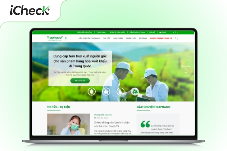 Traphaco ứng dụng thành công hệ thống truy xuất nguồn gốc của iCheck Trace